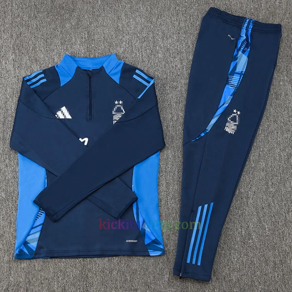 Buy Nottingham Forest Navy Blue Tracksuit 2024/25 Full Sleeves- | Cheap ...