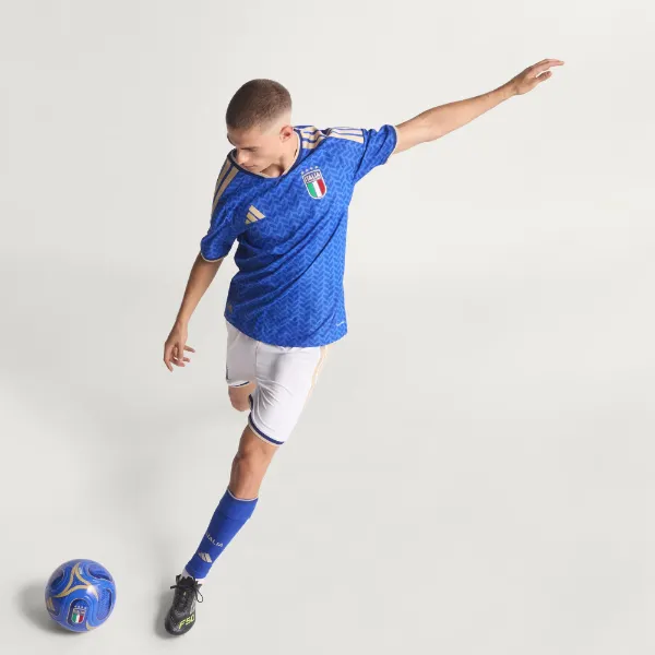 Italy Home Kit 2026 Released – Gold Meets Blue | World Cup Jersey