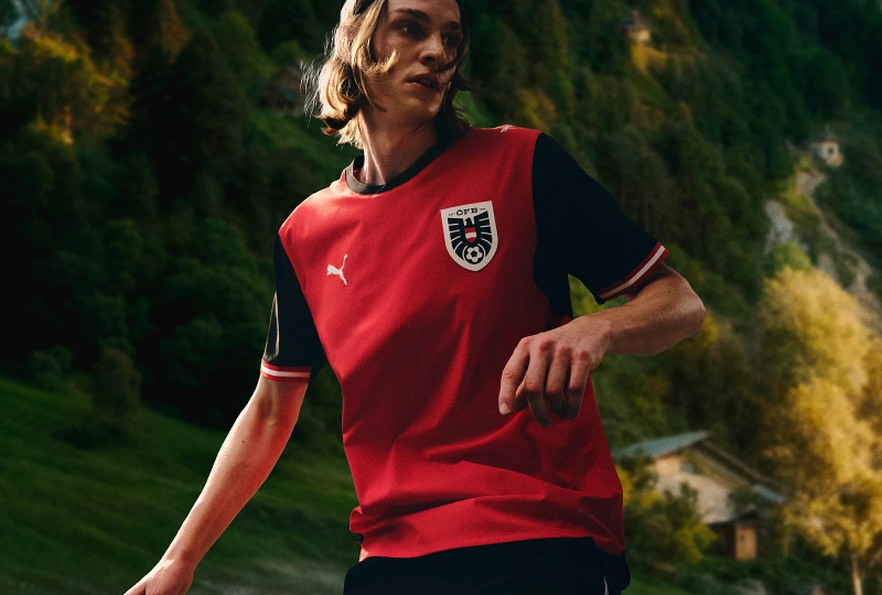 Austria 2026 Home Kit Released - Black Sleeves Revolution | Cheap ...