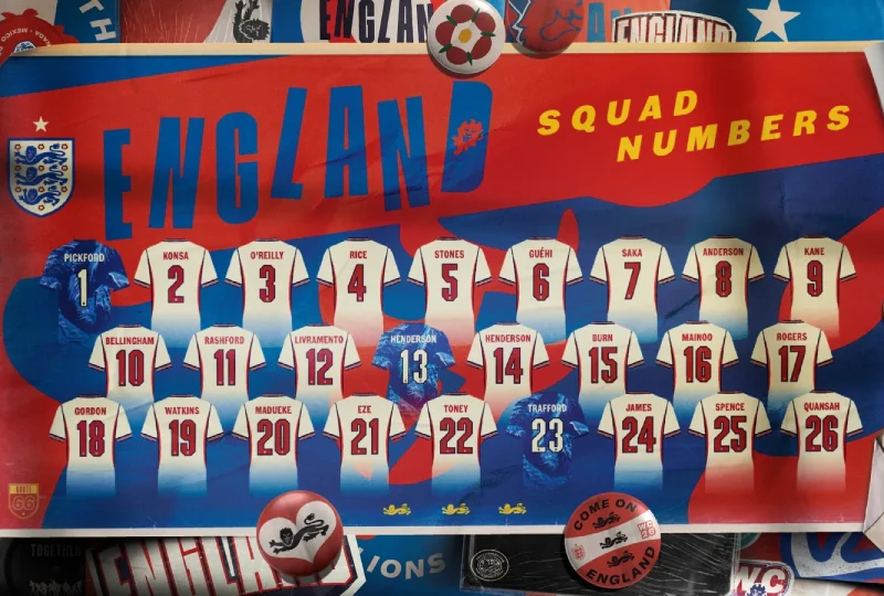 England World Cup 2026 Squad Numbers Are Out: Need to Know Before ...